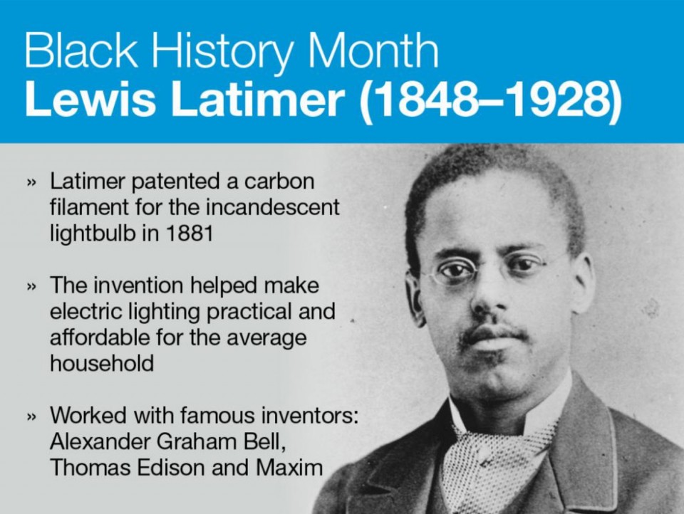 Howard Latimer Inventions Black History Month: Lewis Howard Latimer
